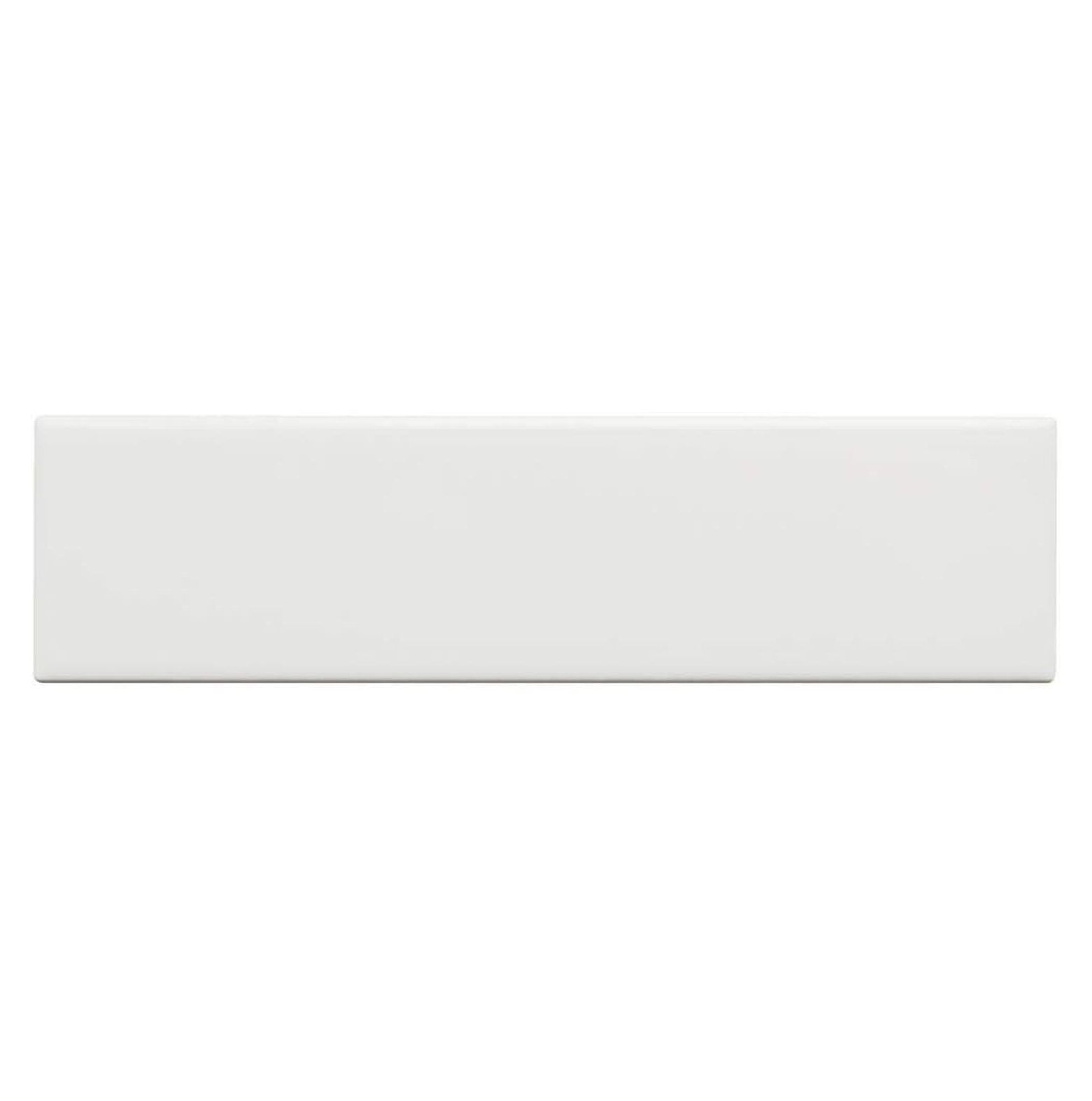 White Ceramic Subway Tile 3X12 (Box of 6 Sqft - 25 Pieces) (Gloss ...