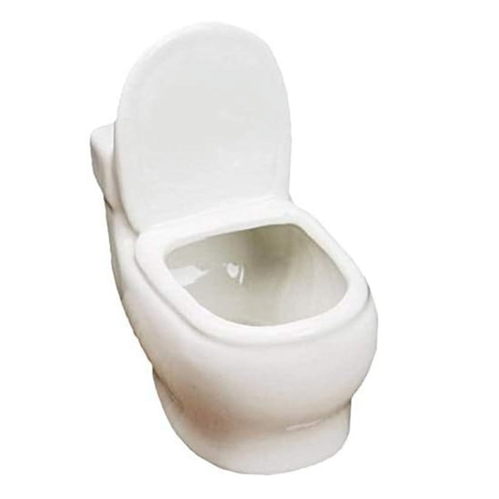 White Ceramic Toilet Plant Pot/Bonsai Pot/Flower Pot/Succulent Planter ...