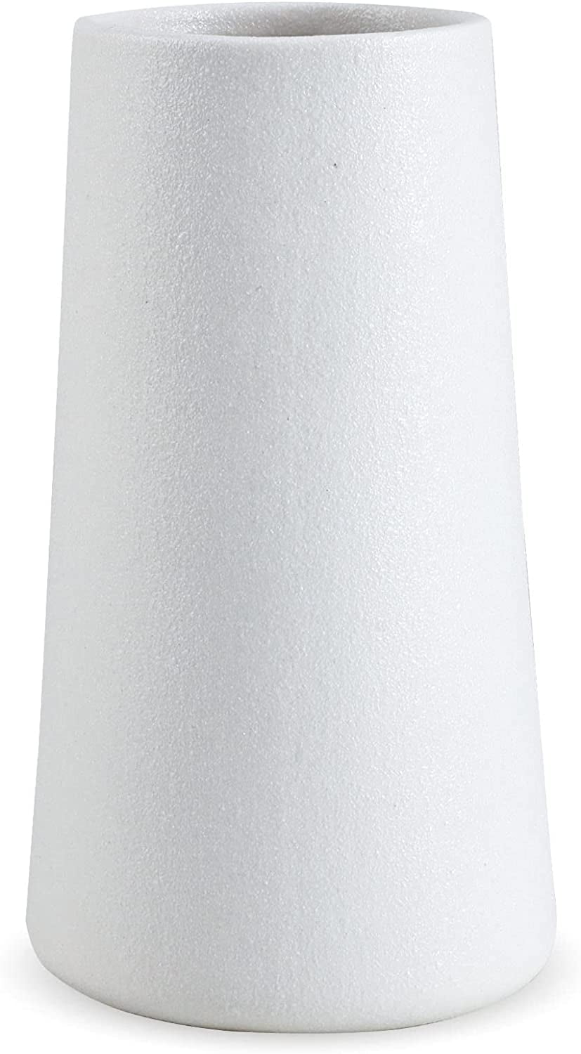 Fairy White Ceramic Flower Vase, Minimalist Modern Table Decor, 5.7 x 3 ...