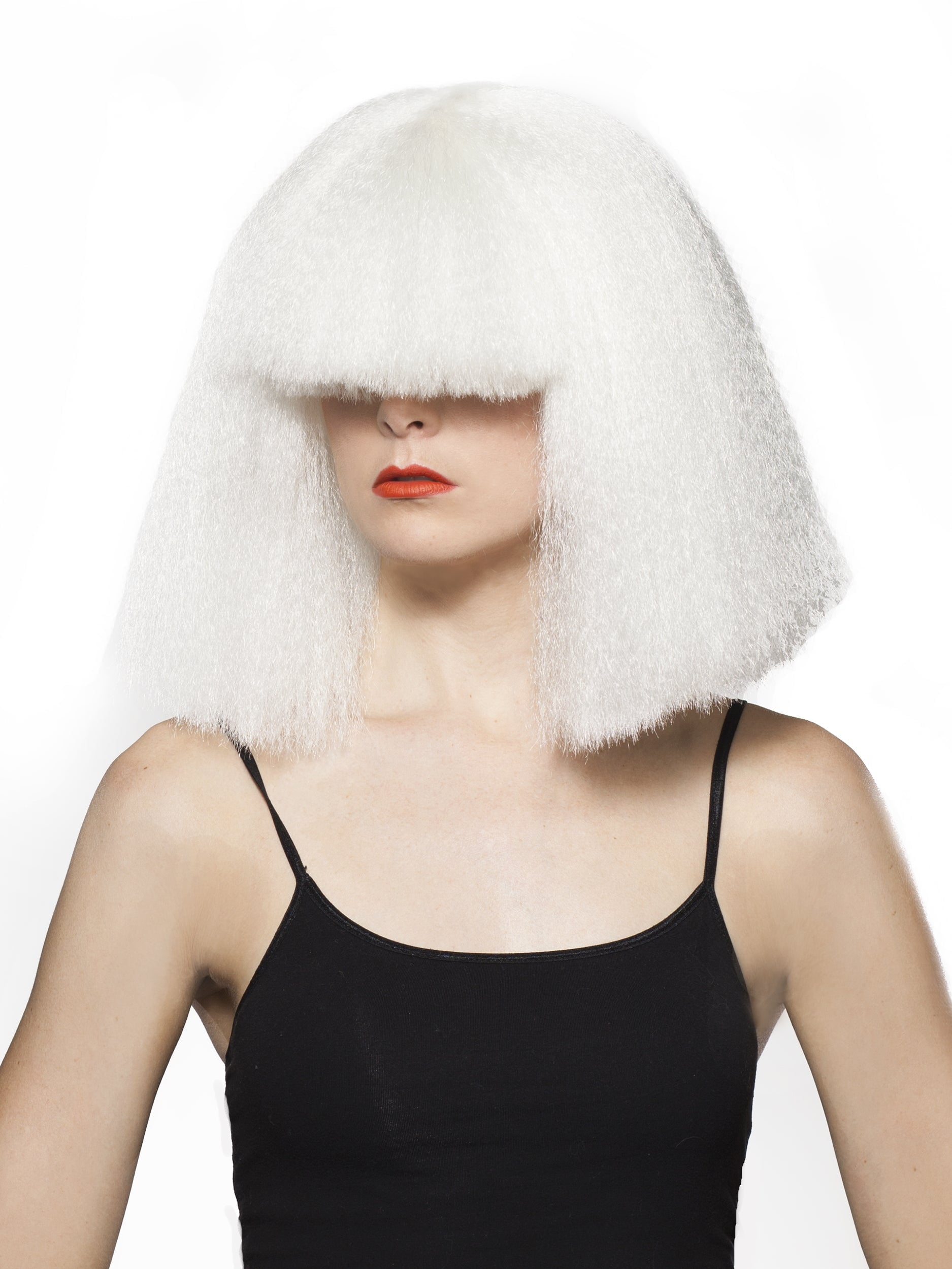 Alicia International White Chandy Wig, Quirky Pop Star Costume Hair ...