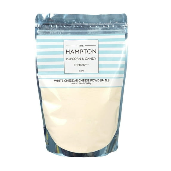 The Hampton Popcorn & Candy Company White Cheddar Cheese Powder, 1 ...