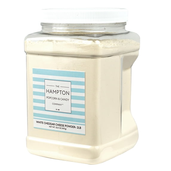 Hampton Popcorn & Candy Company White Cheddar Cheese Powder 2 Pound ...
