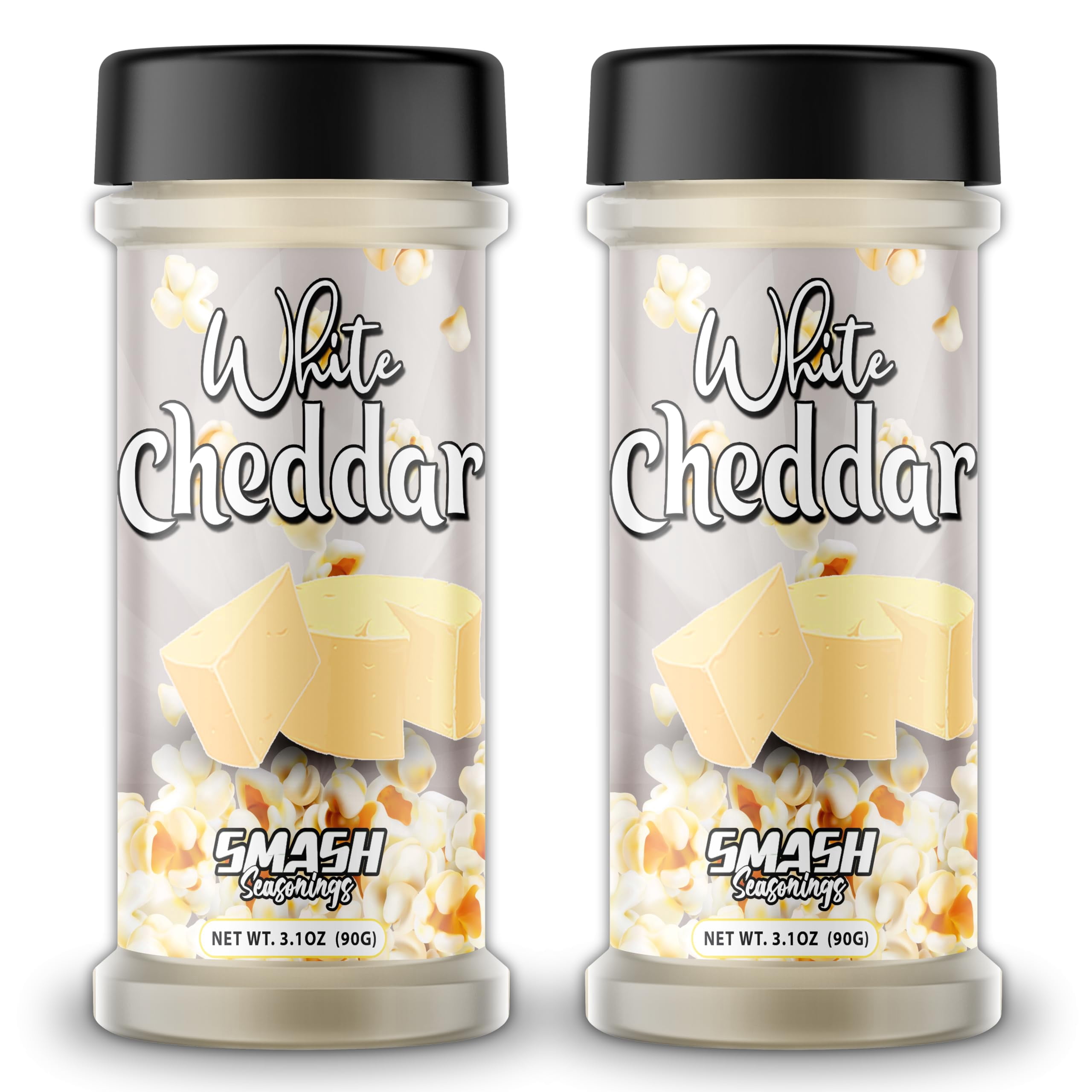 White Cheddar Cheese Powder ESF27 - Premium Cheesy Popcorn 2 Pack ...