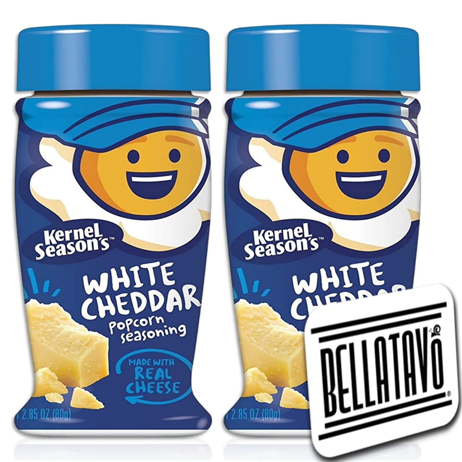 White Cheddar Popcorn Seasoning Bundle. Includes Two- 2.85 Oz Bottles ...