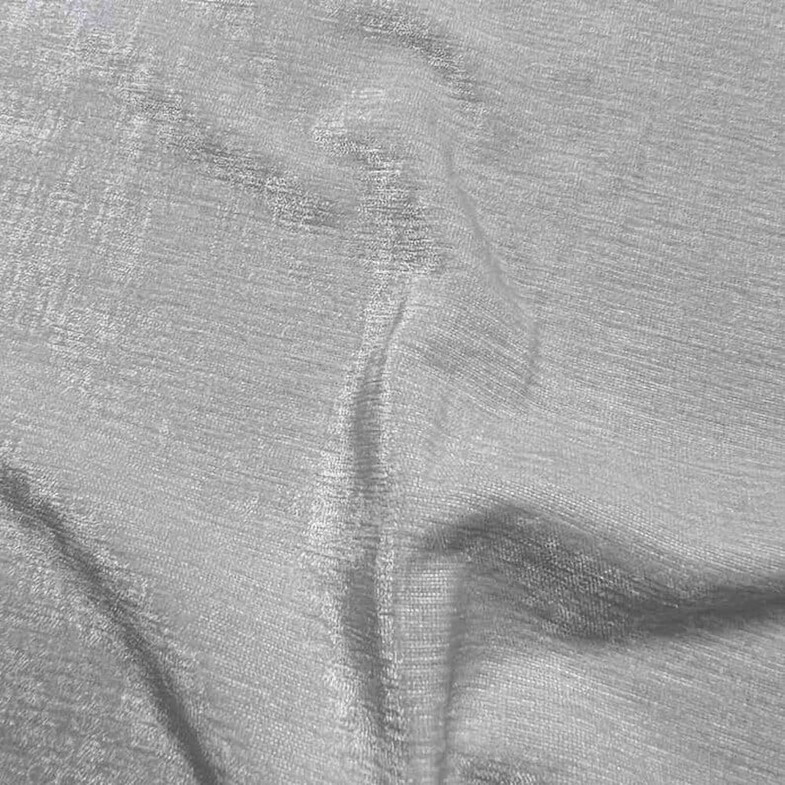 White Chenille Soft Velvet Fabric, 118 Inch. in Width, Ideal Material ...