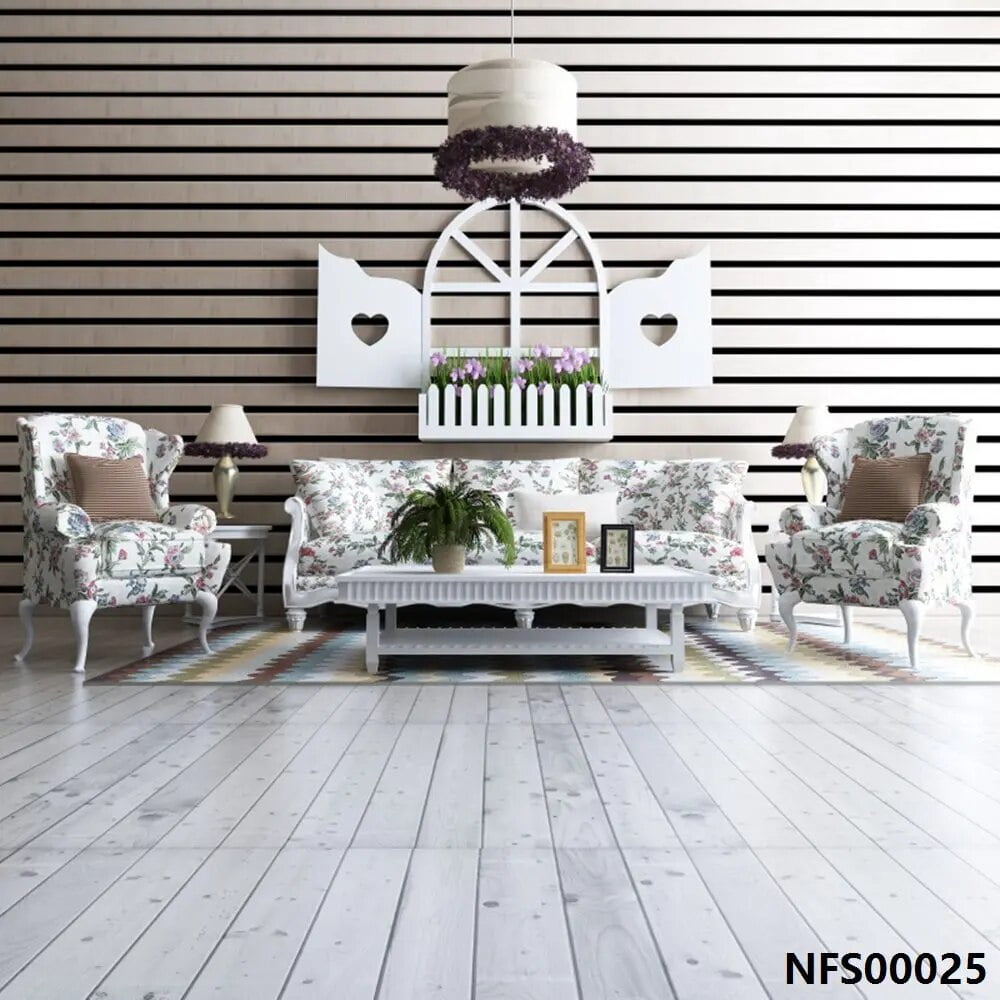 White Chic House Window Curtain Sunshine Plants Portrait Photography ...