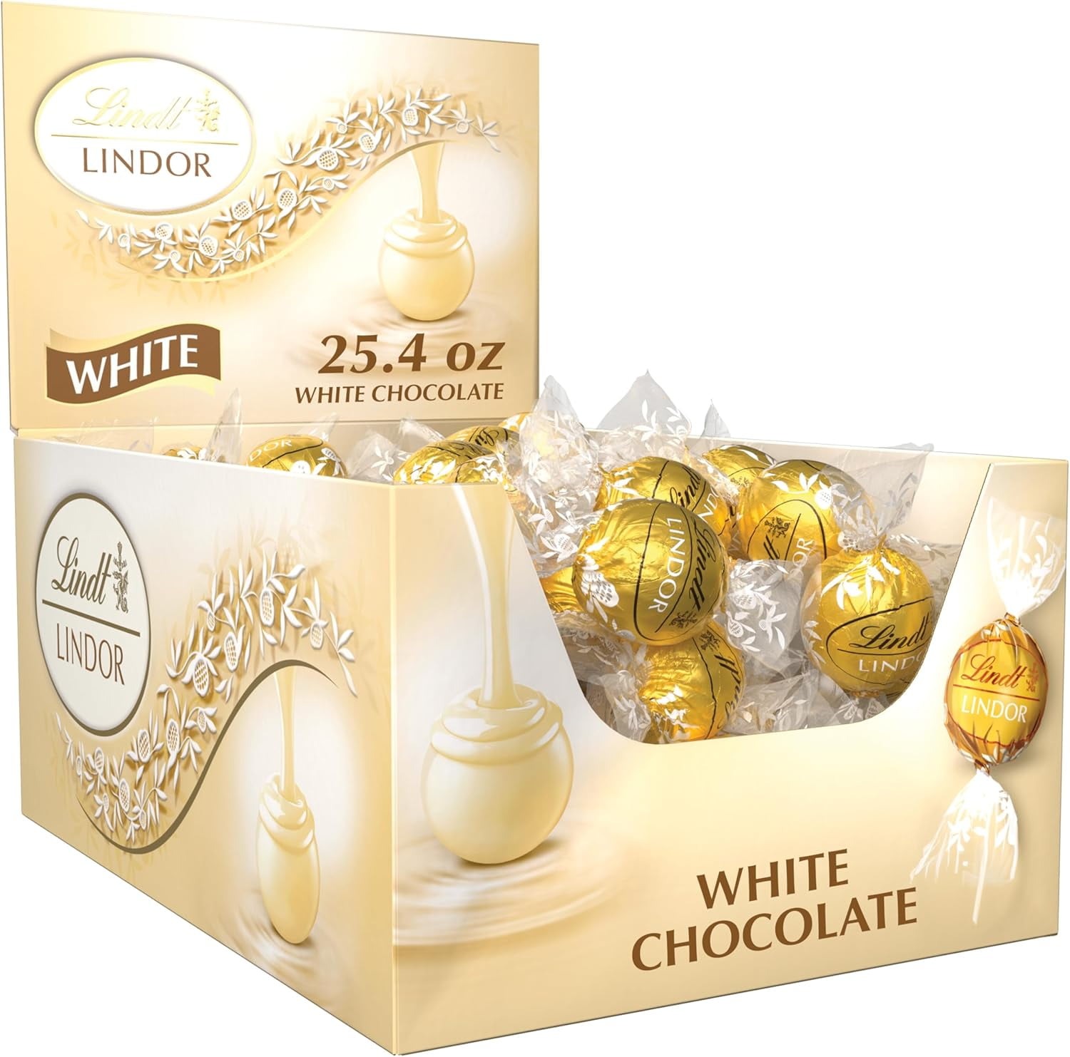 White Chocolate Candy Truffles, Party Candy with Smooth, ing Truffle ...