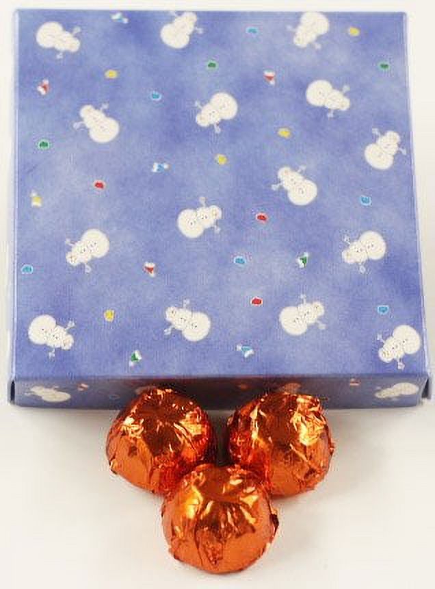 White Chocolate Mango Marmalade Candies with Orange Foils in a 1 Pound ...