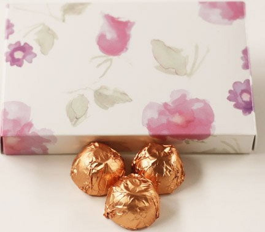 White Chocolate Mango Marmalade Candies with Peach Foils in a 1 Pound ...