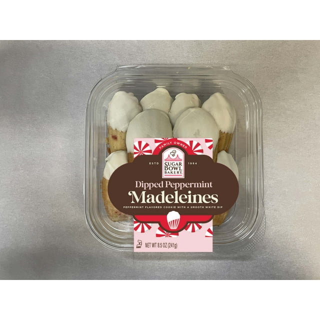 Sugar Bowl Bakery White Chocolate Peppermint Dipped Madeleines 8.5oz - Walmart.com
