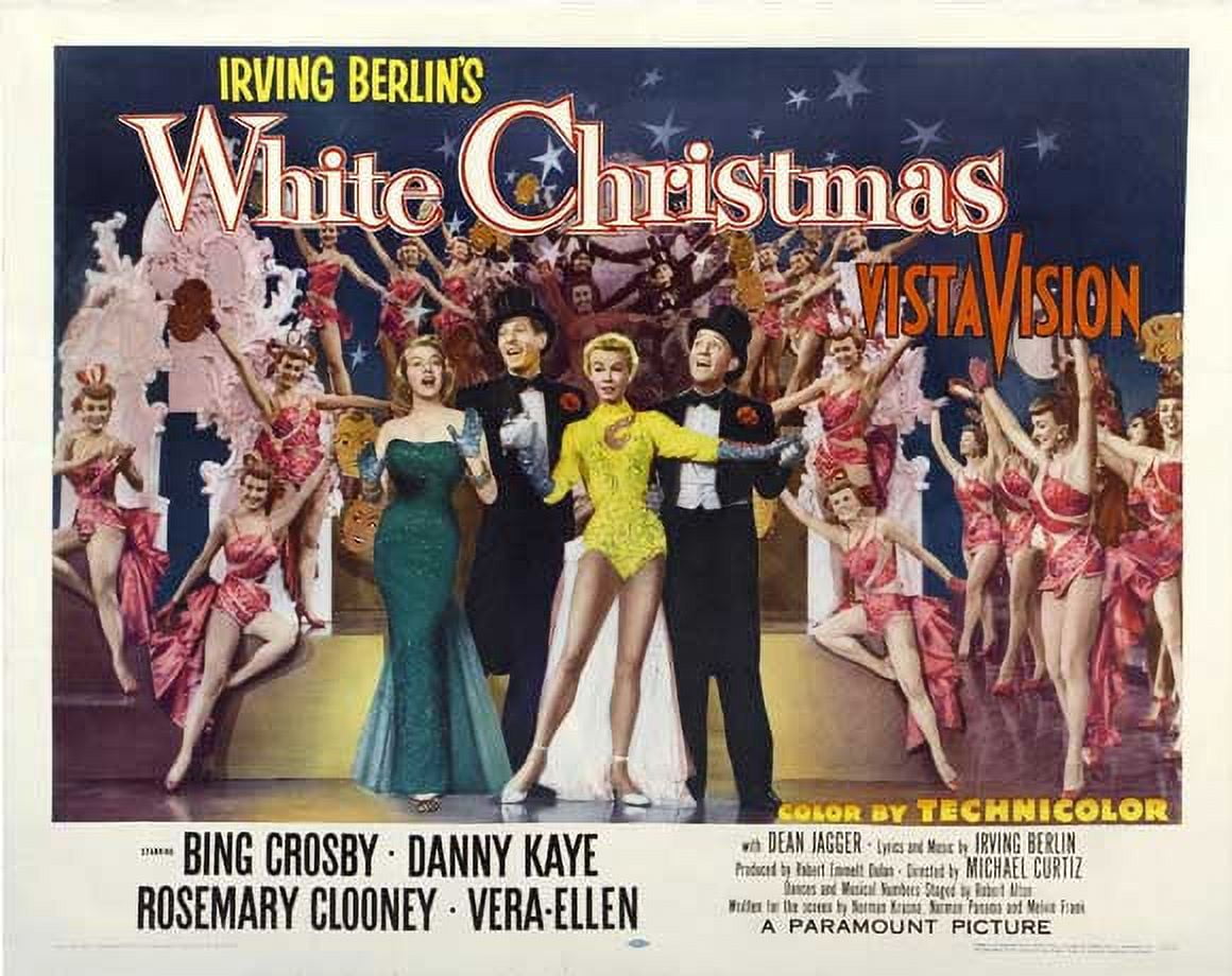 White Christmas (1954) 22x28 Movie Poster - Walmart.com
