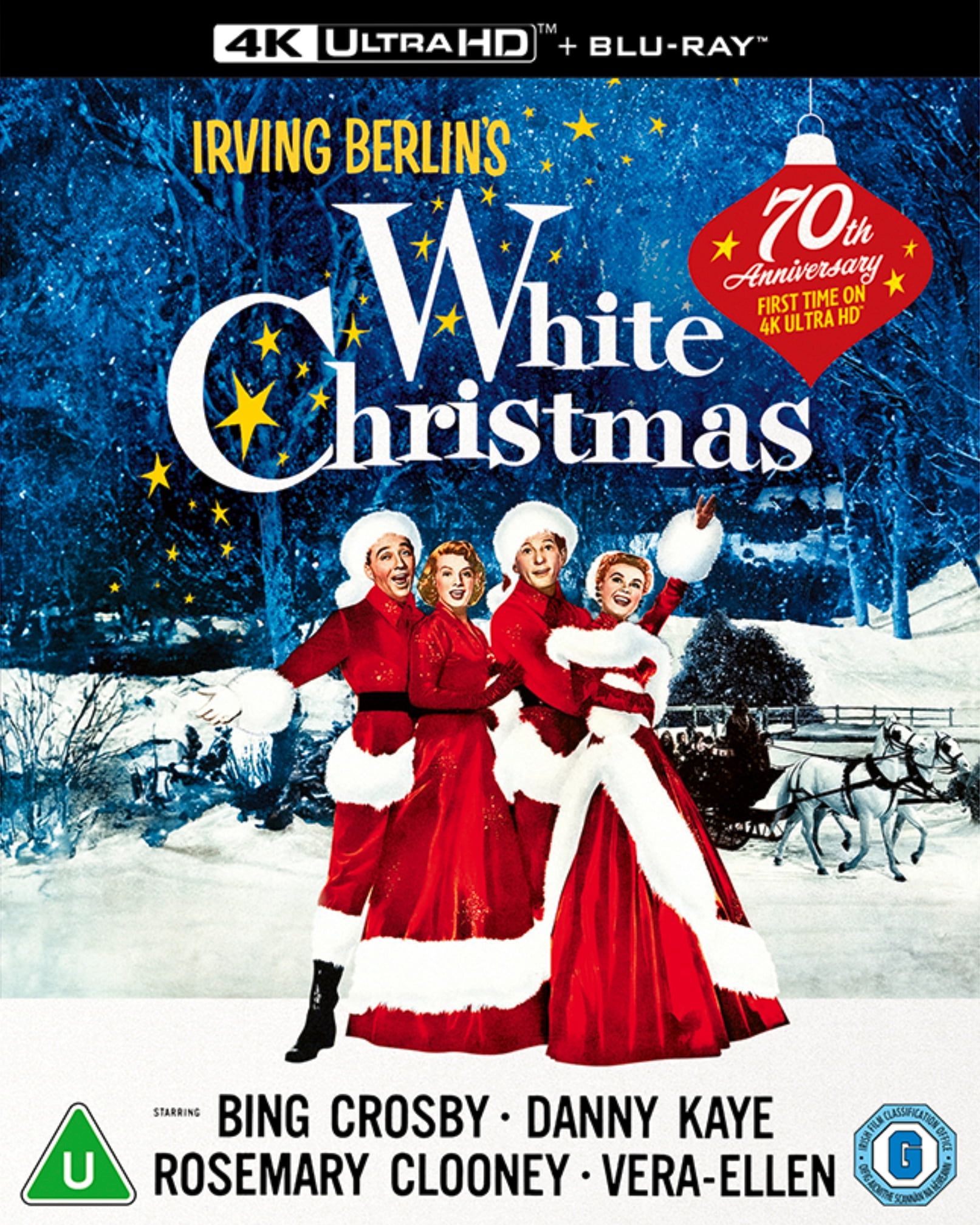 White Christmas (4K Ultra HD) Bing Crosby Danny Kaye Dean Jagger ...