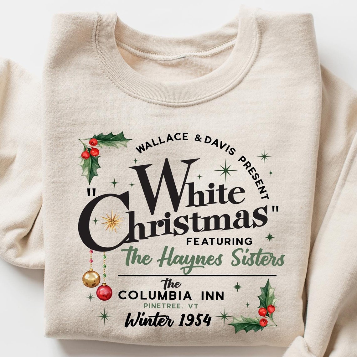 White Christmas Movie Shirt, Christmas Holiday Shirt, White Christmas ...