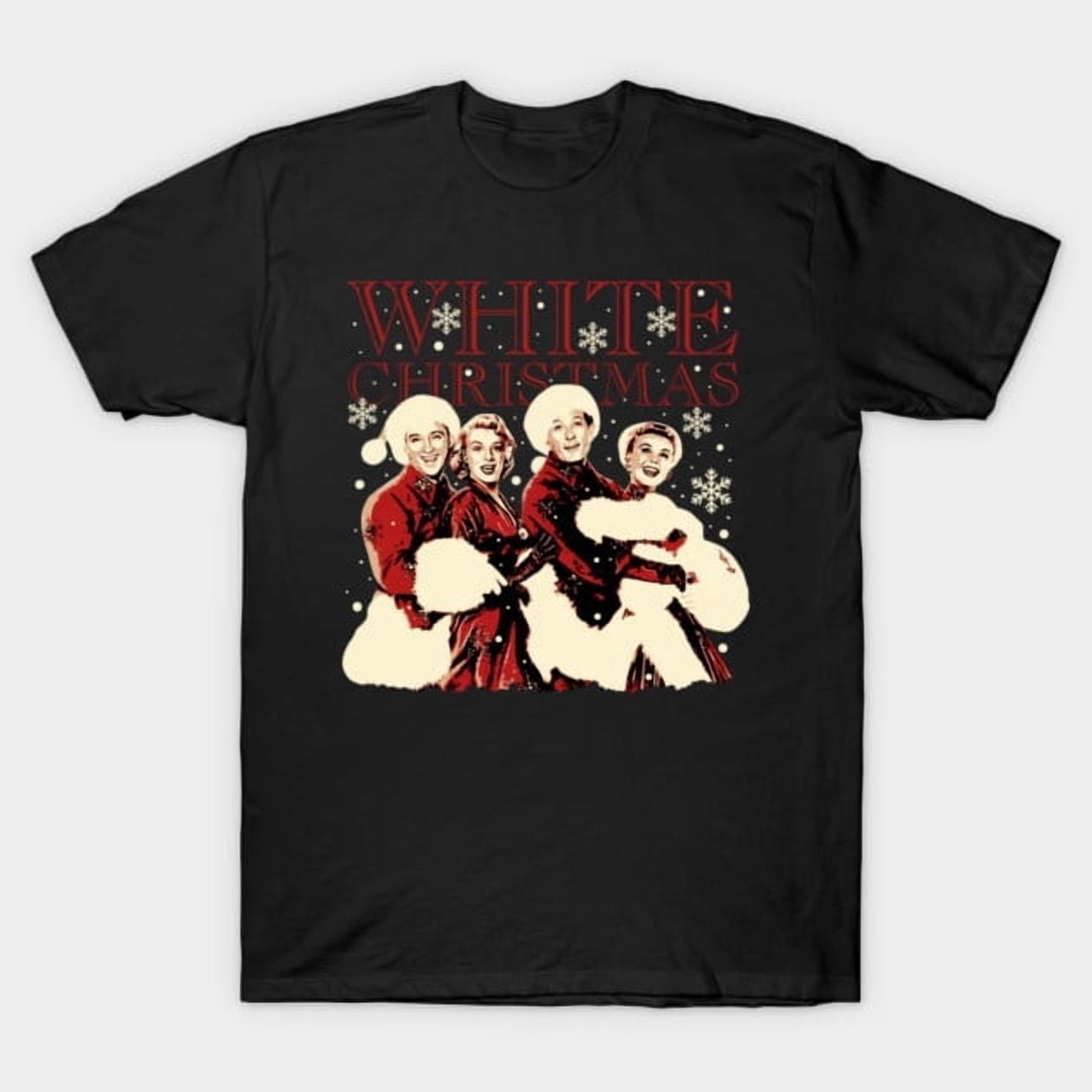White Christmas Retro Movie Musical Fan Art Graphic, H6396 T-Shirt, for ...