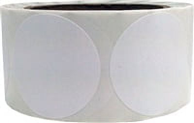 White Circle Stickers | 2" Inches Round | 500 Pack - Walmart.com