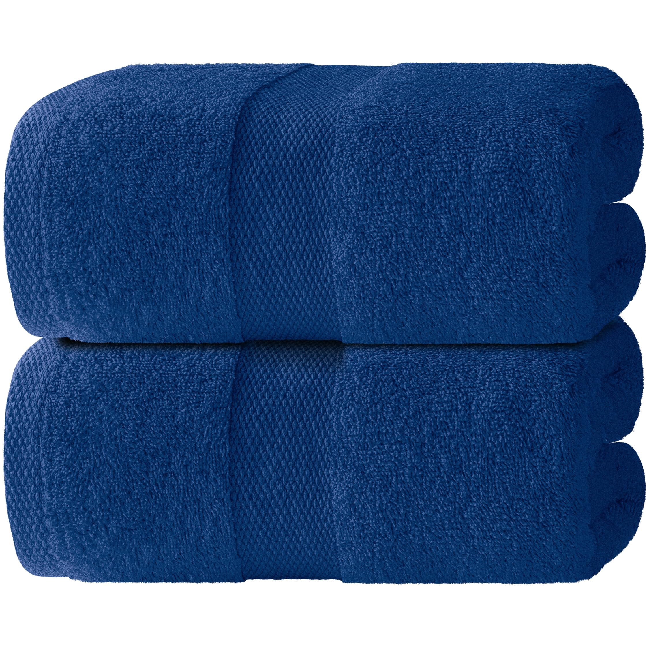 White Classic Luxury 650 Gsm Cotton Bath Sheet Towels, Extra Large ...