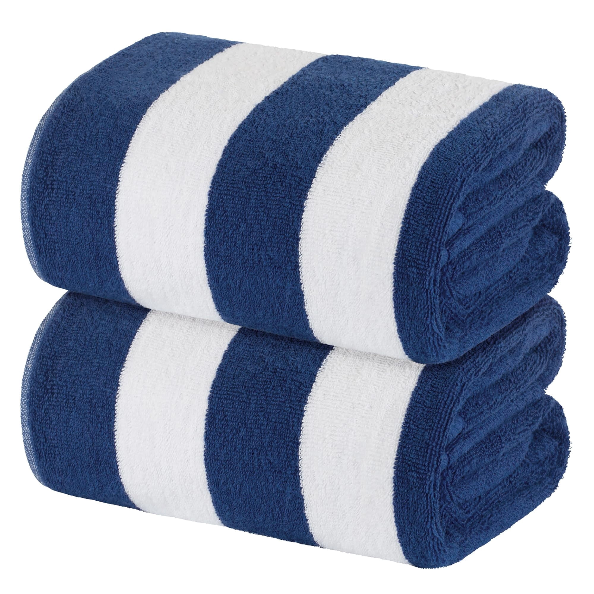 White Classic, Cotton Beach Towels, 35 x 70, 2 Pack - Walmart.com