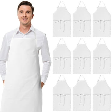 Deals! Unisex 47x27.5 Inch Heavy Duty Clear PVC Apron To Keep Dry And ...