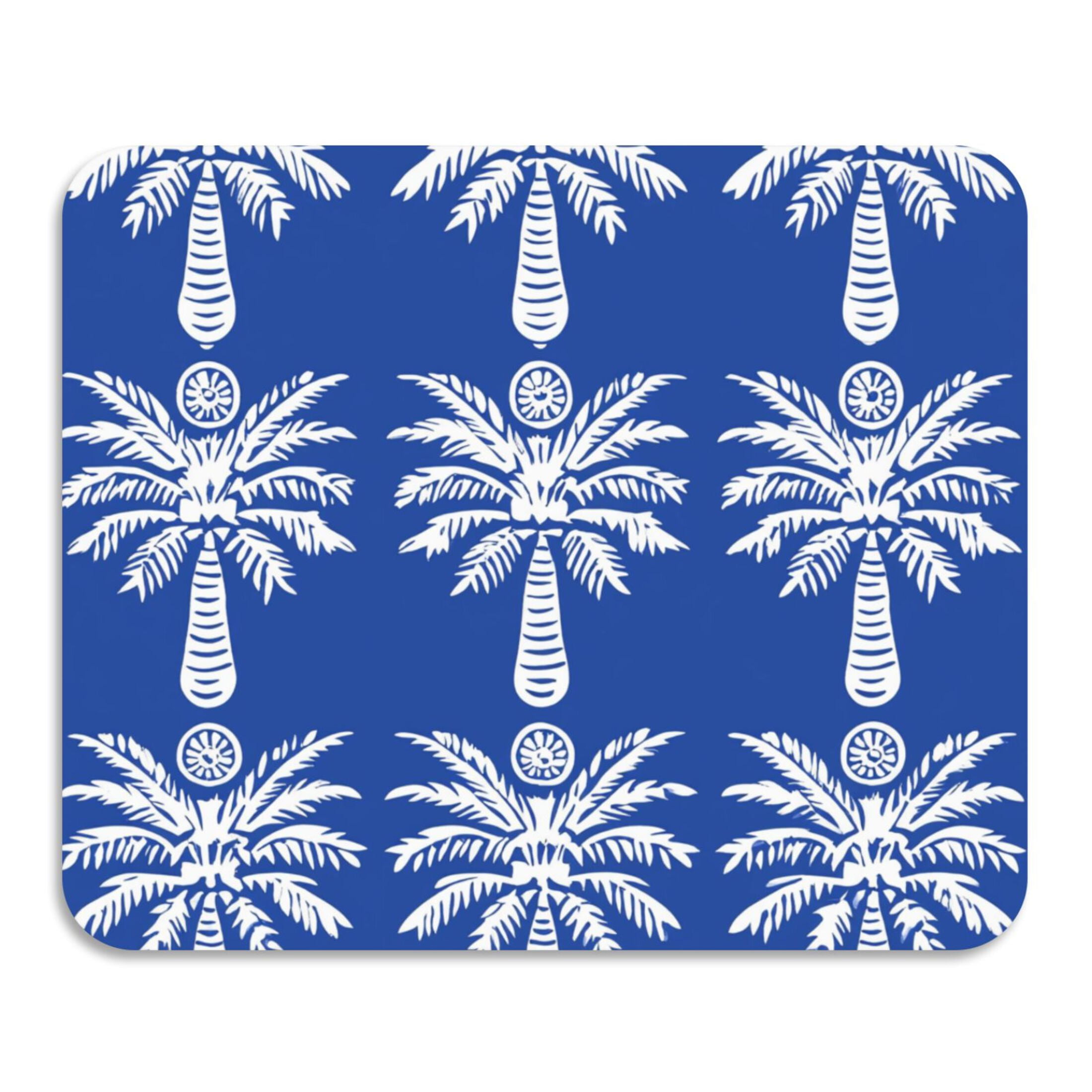 White Coconut Trees Diatomite Dish Drying Mat Drain Pad for Kitchen ...