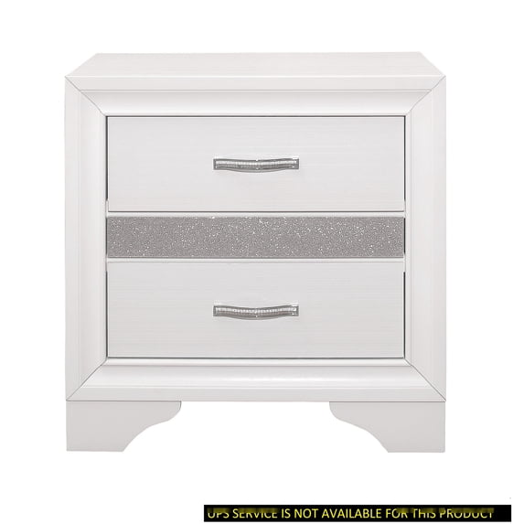 White Color - Hidden Felt - Lined Drawer - Bedroom Furniture Piece ...