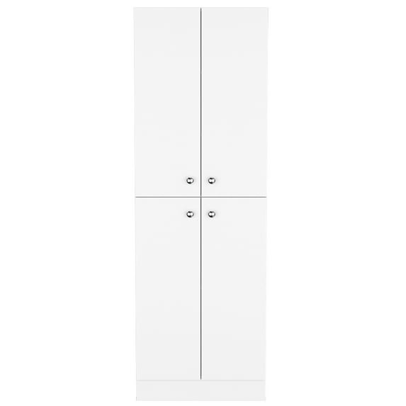 White Color Scheme | Brightens Kitchen Space | Kitchen Cabinet, Adds a ...
