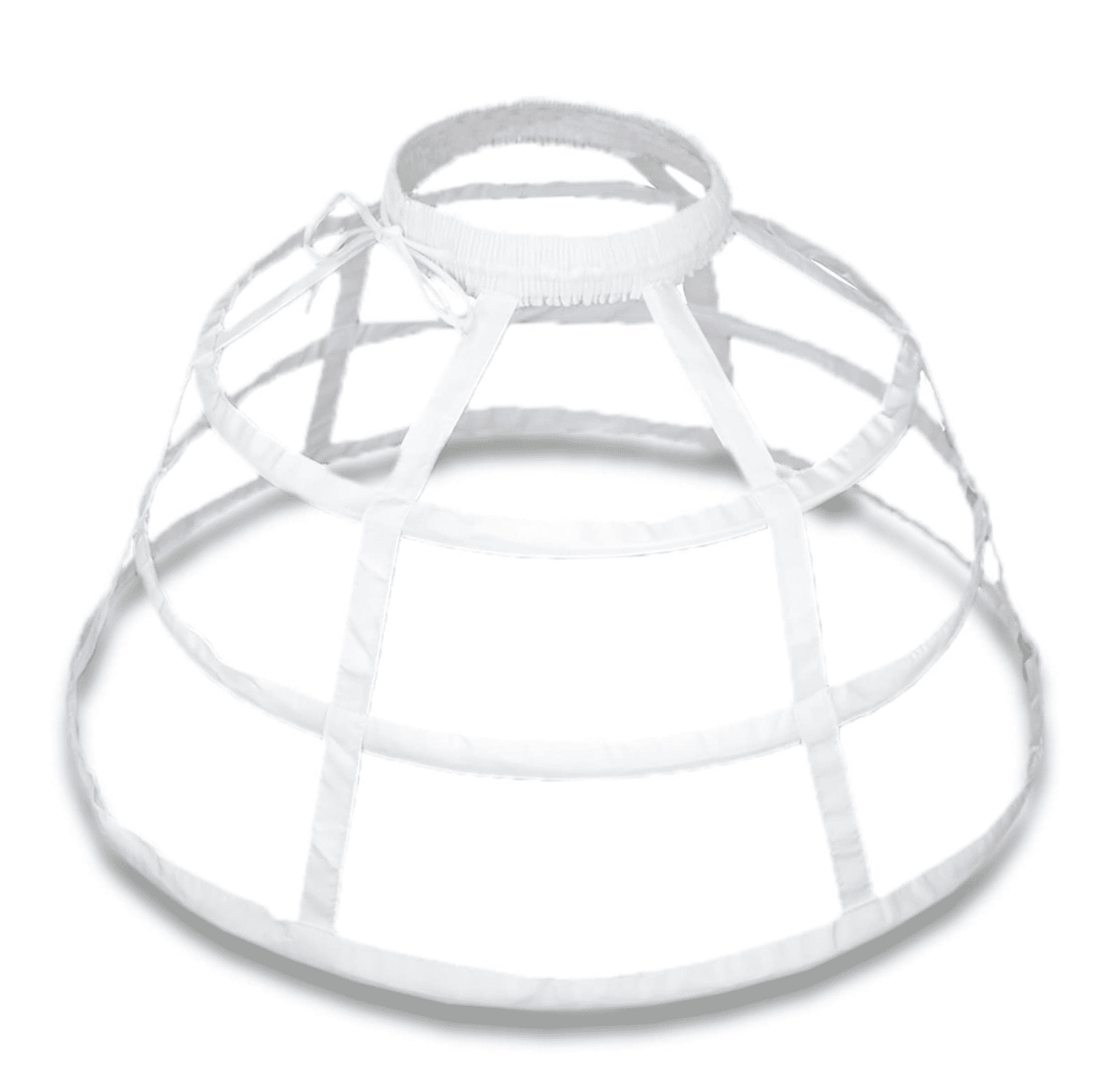 White Color Women Crinoline Petticoat Hoops Underskirt for Girls ...