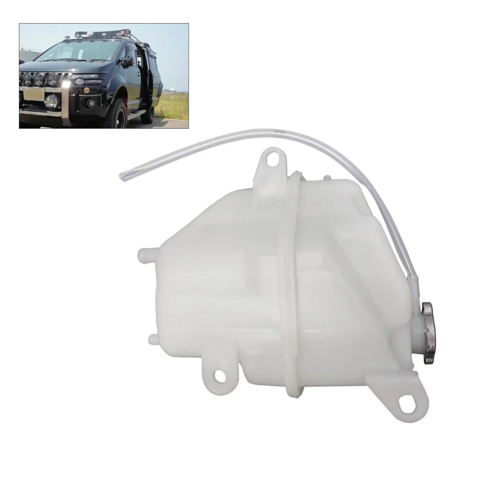White Coolant Bottle for Mitsubishi Delica L400 and Space Gear, 6,000 Precious Bottles, MB924891 ...