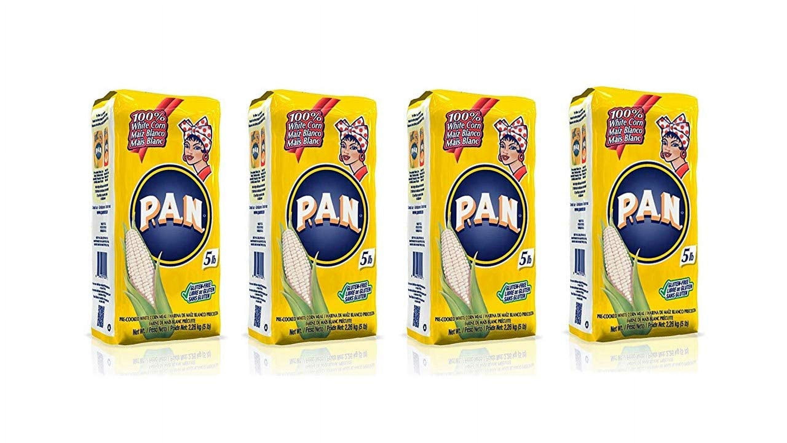 White Cor Meal – Pre-cooked Glute ad Kosher Flour for Arepas (5 lb/Pack ...