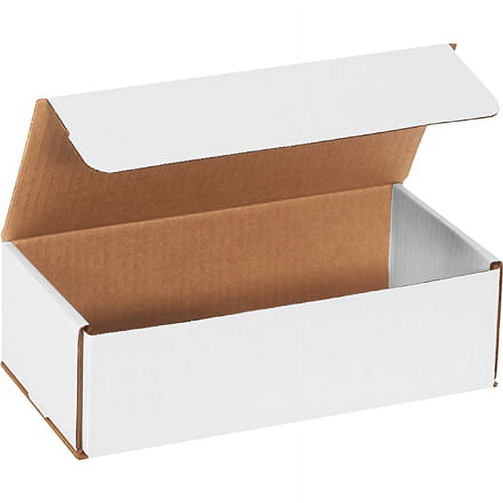 SSBM 50/Case 10" x 5" x 3" White Corrugated Mailers Shipping Boxes ECT ...
