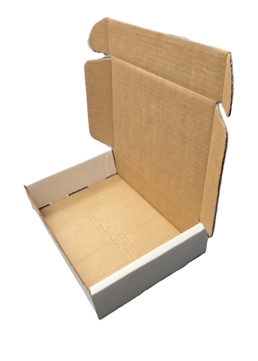 White Corrugated Cardboard Mailer Boxes, 50 Count, 9x6x2 - Walmart.com