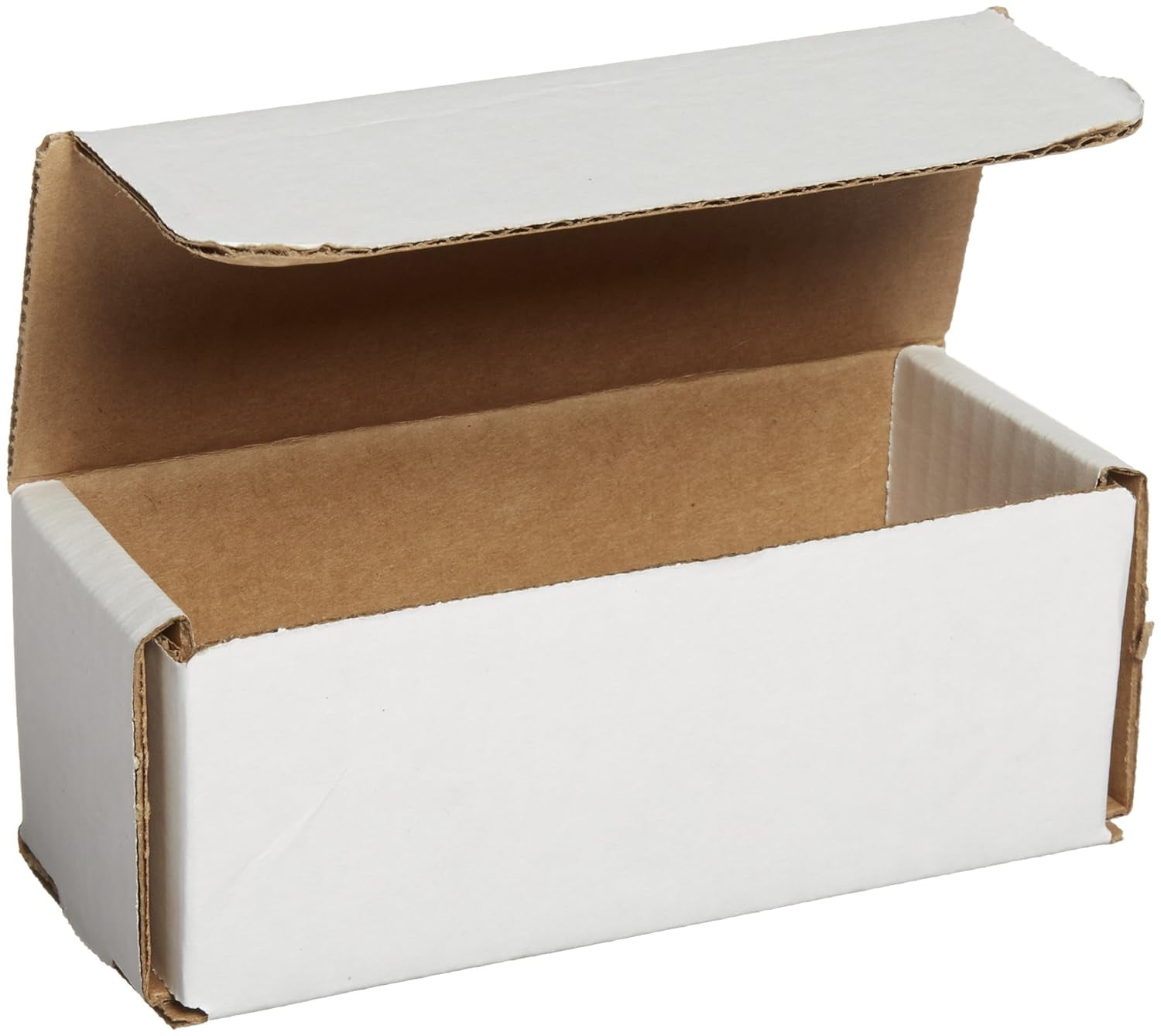 White Corrugated Cardboard Mailing Boxes, 6 x 2 1/2 x 2 3/8 Inches ...