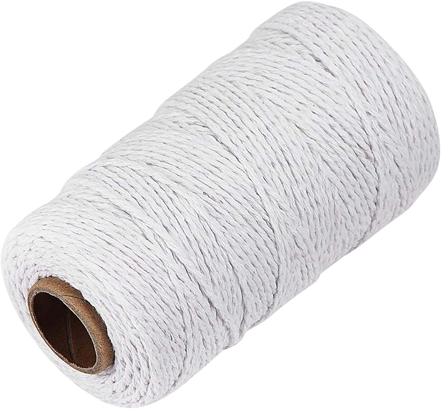 White Cotton Butchers Twine String - 328 Feet 2MM for Crafts, Bakers ...