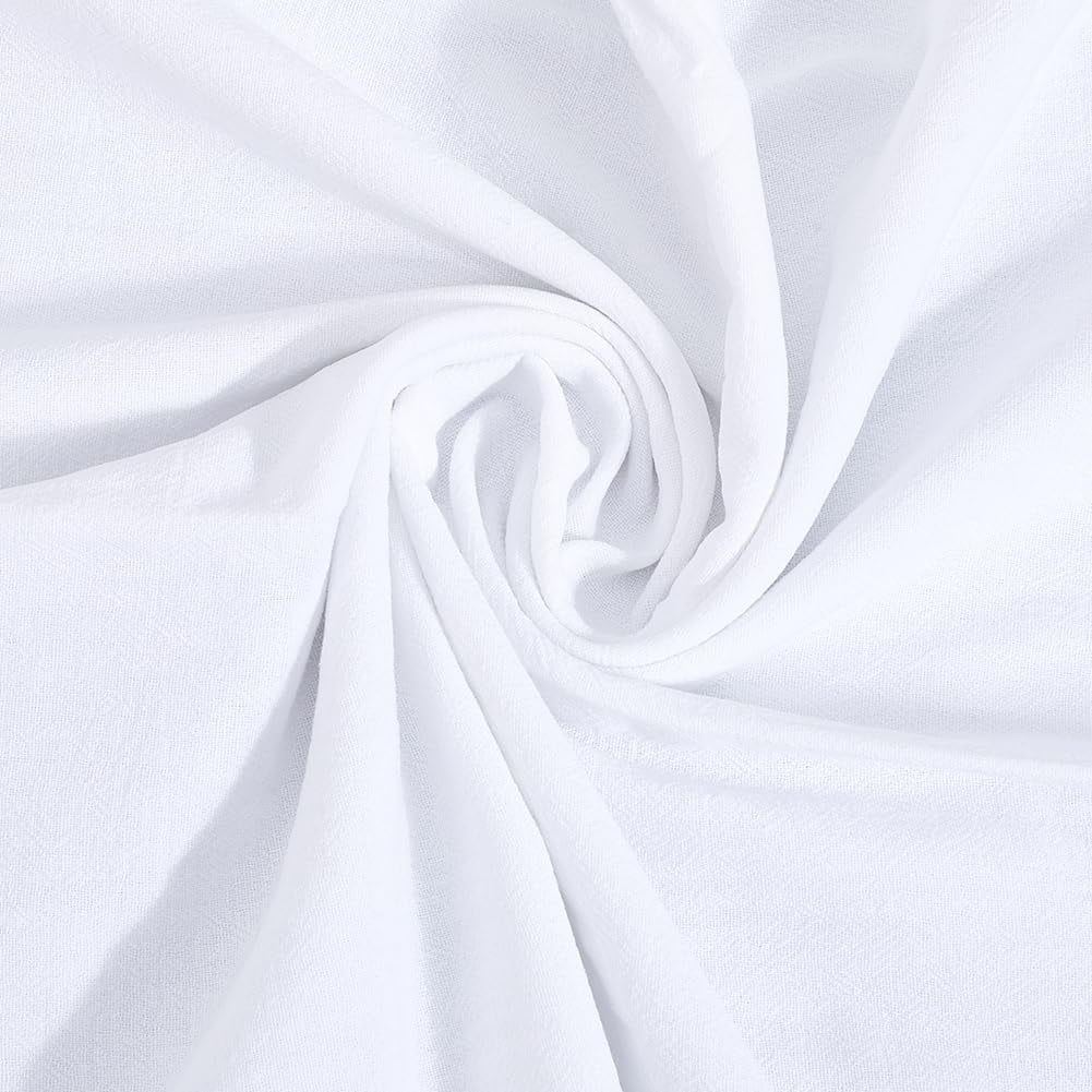 White Cotton Photo Backdrop 1 x 1.4Ms Cloth Fabric Non-Reflection ...