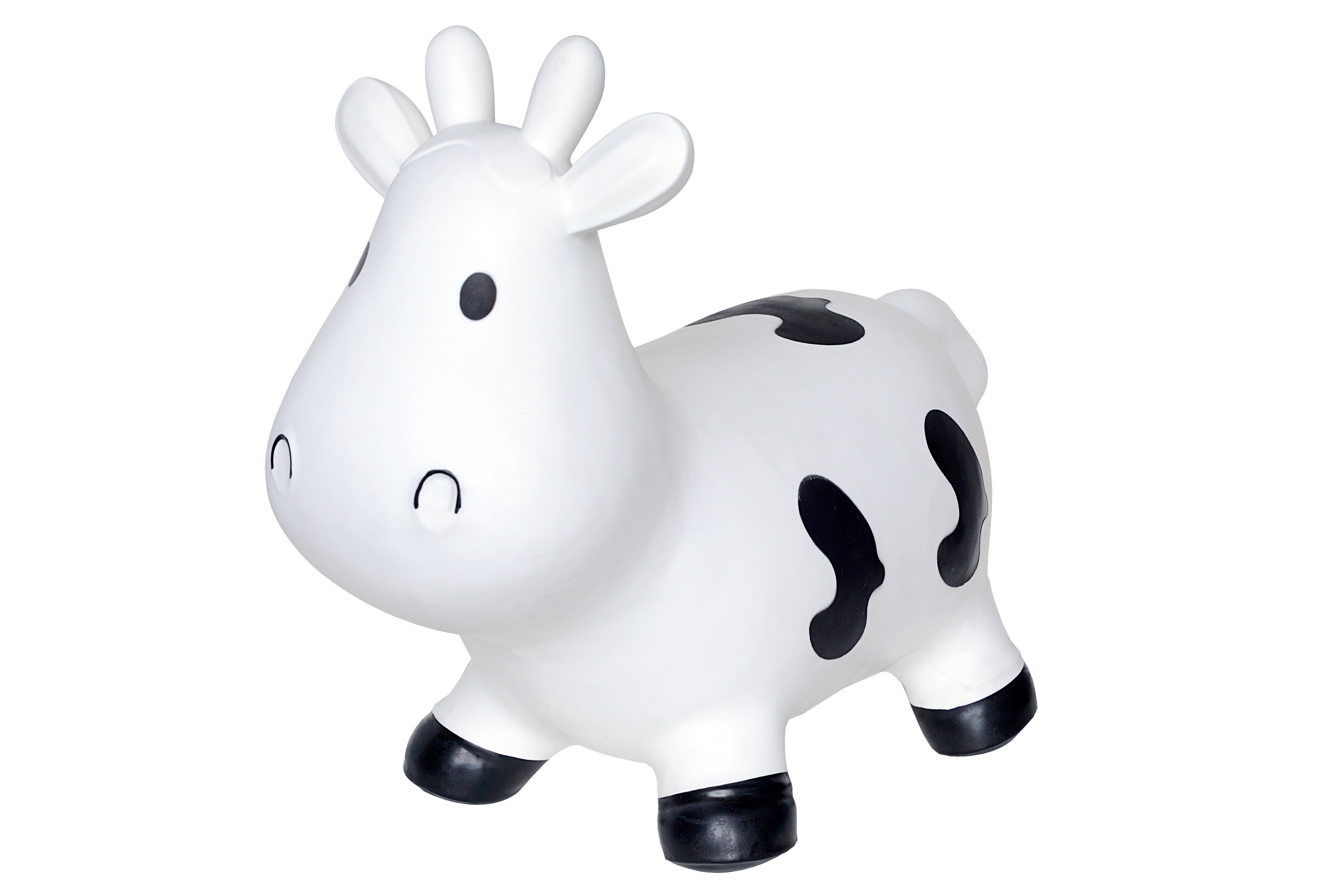 White Cow Bounce & Ride-on Inflatable Hopper Toy with Pump - Walmart.com