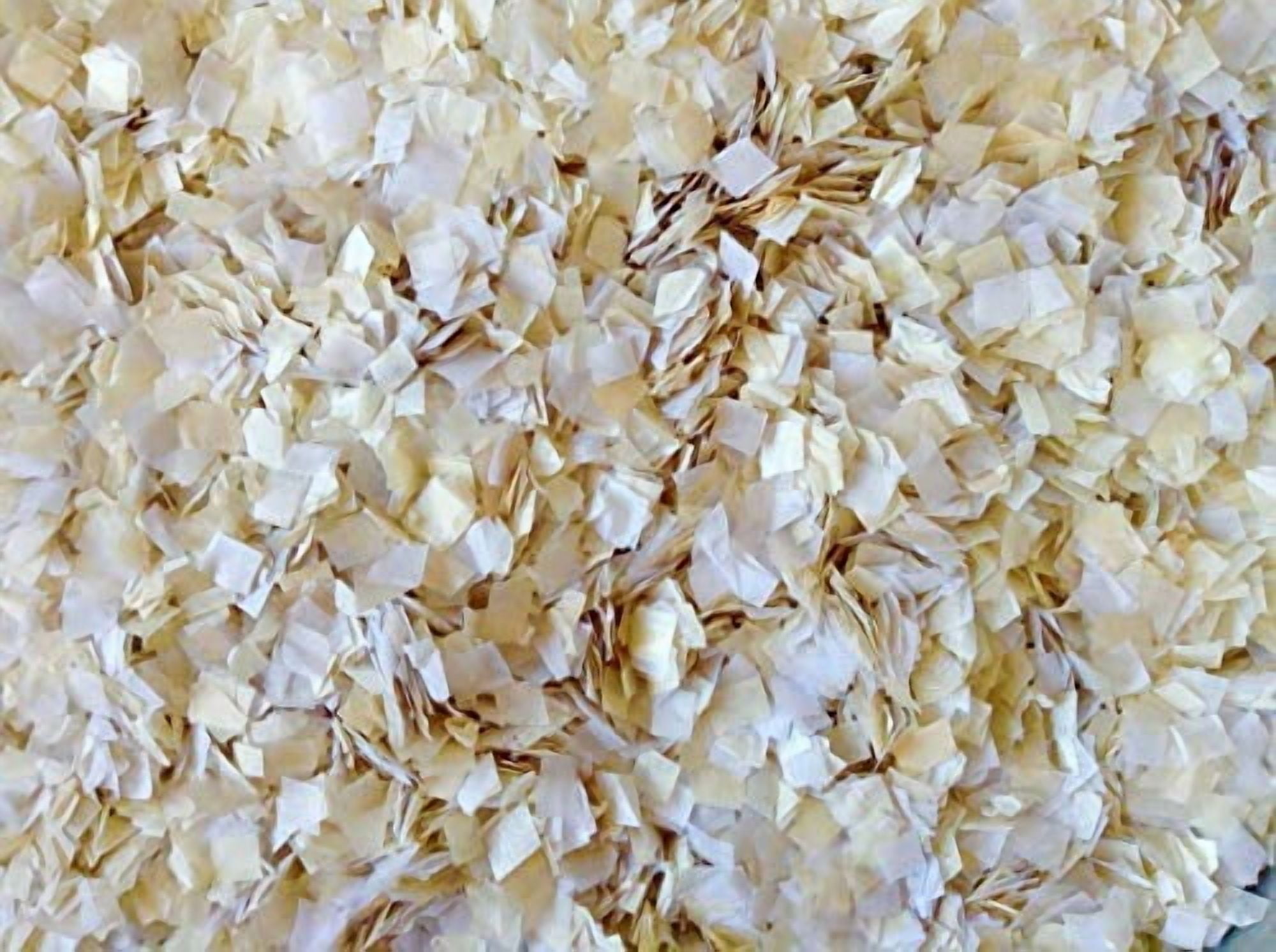 White Cream Ivory Wedding Confetti Biodegradable Eco Environmentally ...
