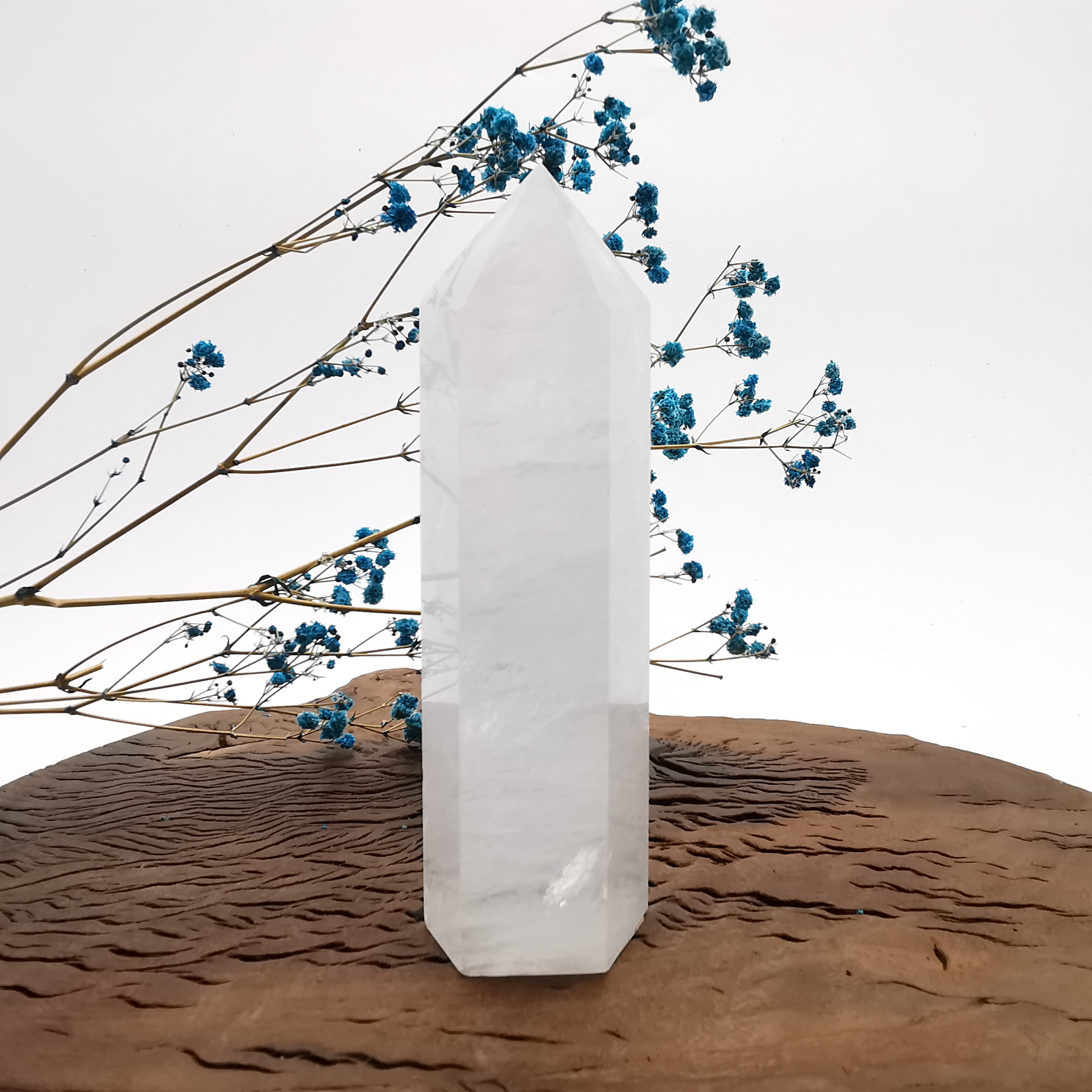 White Crystal Quartz Crystal Towers ~ Natural Healing Crystal Point ...