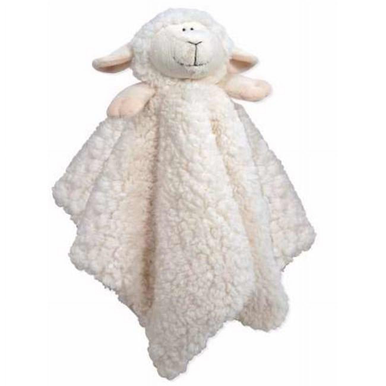 White Cuddle Buds Plush Lamb Blanket Toy QGM15950 - Walmart.com