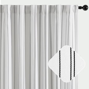Ticking Curtains