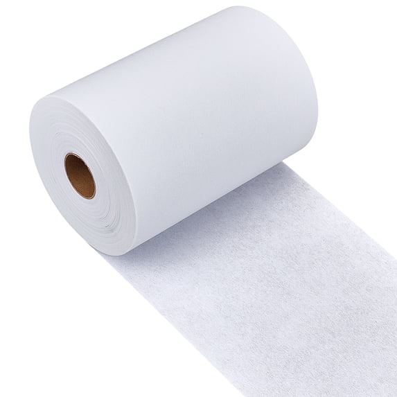 White Cut Away Embroidery Stabilizer 7.9 Inch x 50 Yard Roll Cut Away ...
