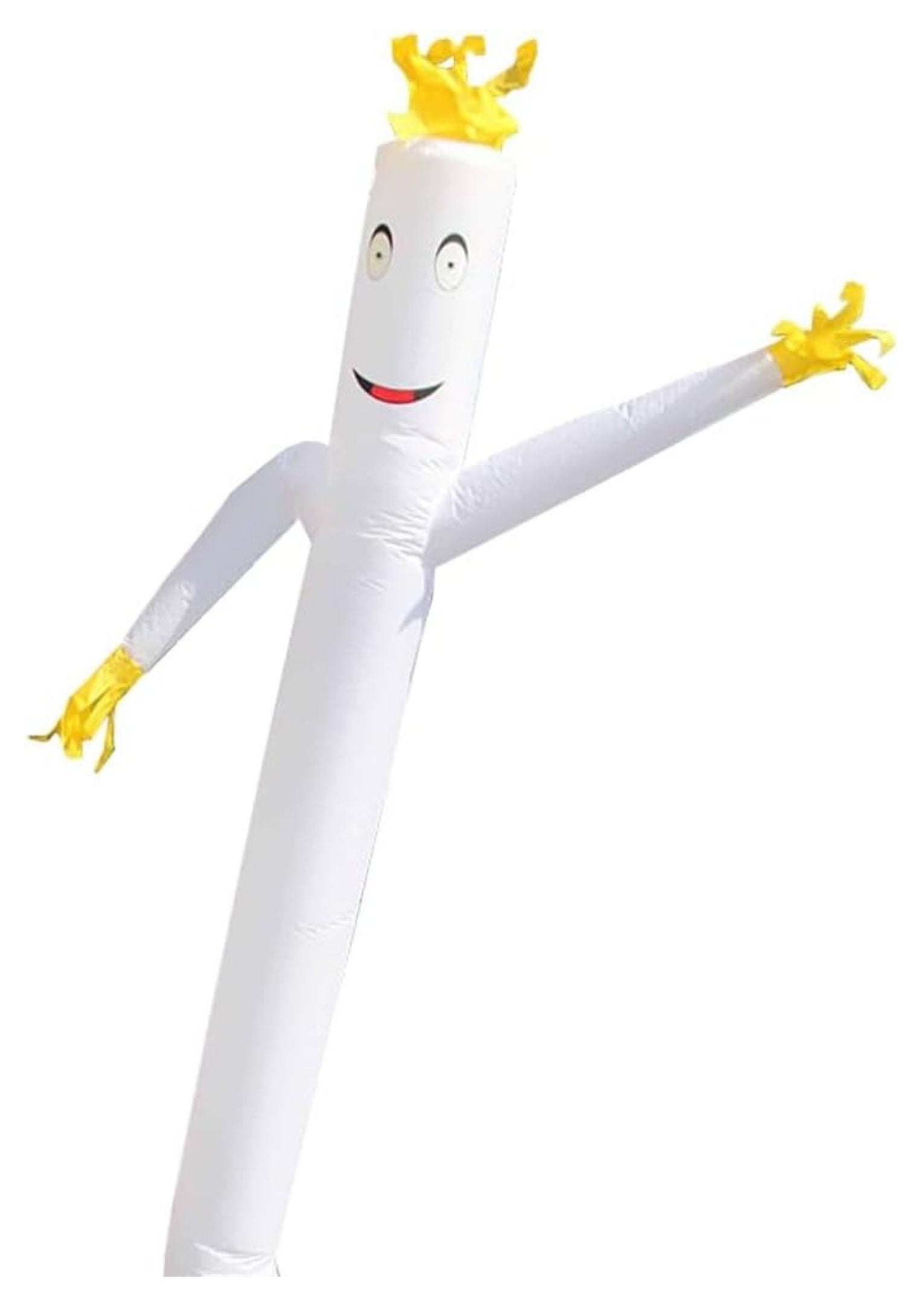 White Dancing Fly Guy | 12' Foot Tall x 12" Inch Diameter | Fun Wacky ...