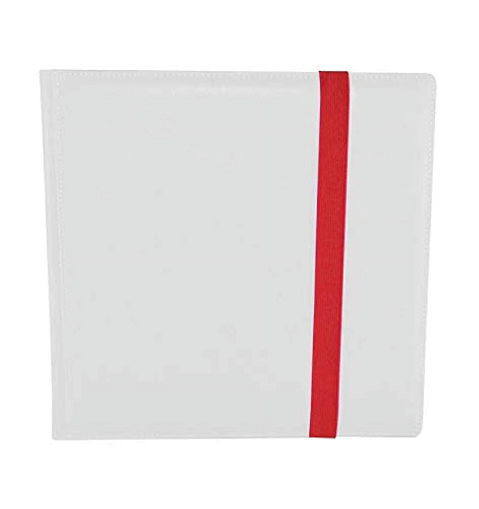 White Dex Protection Binder 12 Pocket Card Storage Binder - Walmart.com