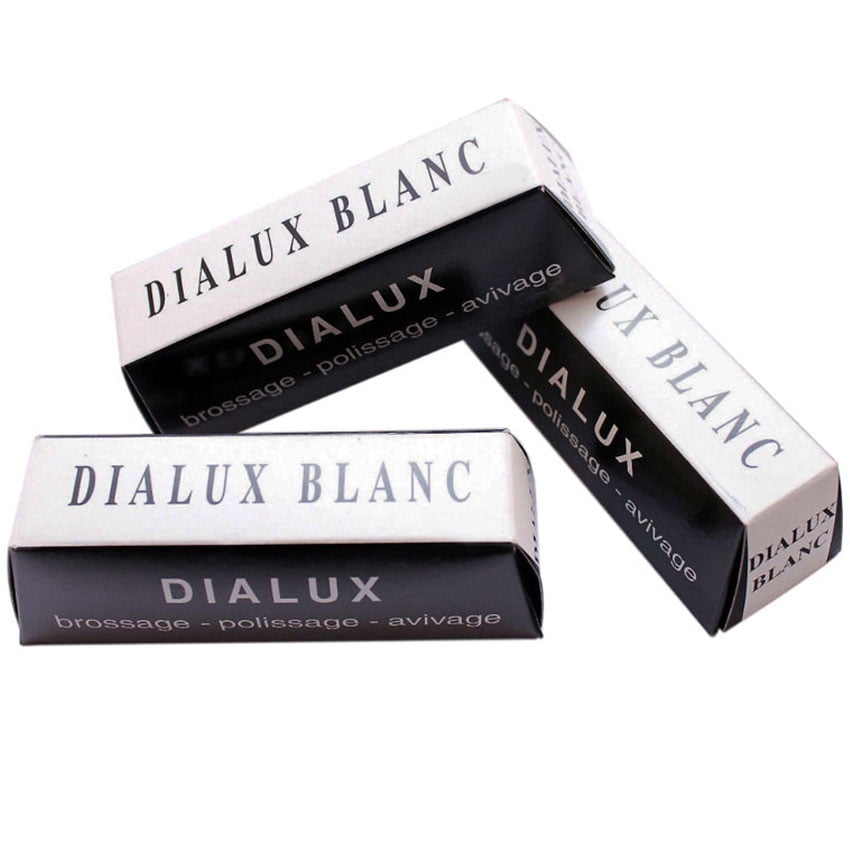 White Dialux Polishing Compound 3 Bars Blanc Rouge Polish Gold, Silver ...