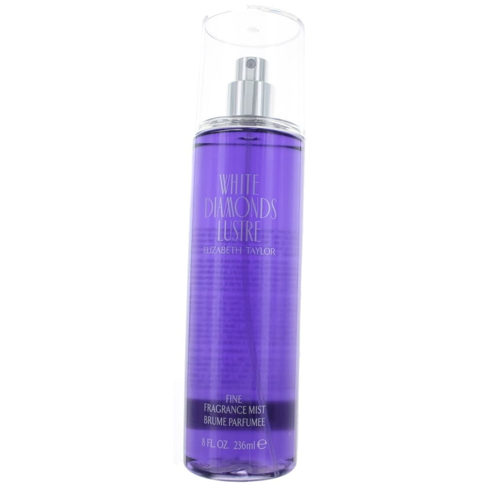 White Diamonds Lustre by Elizabeth Taylor, 8 oz Body Mist for Women ...