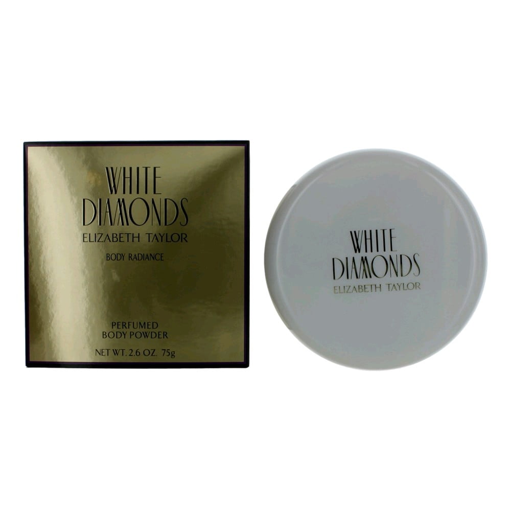 White Diamonds by Elizabeth Taylor, 2.6 oz Perfumed Body Powder for ...