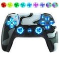 White Digital Silent Modz LED Light Up Button Wireless Custom ...