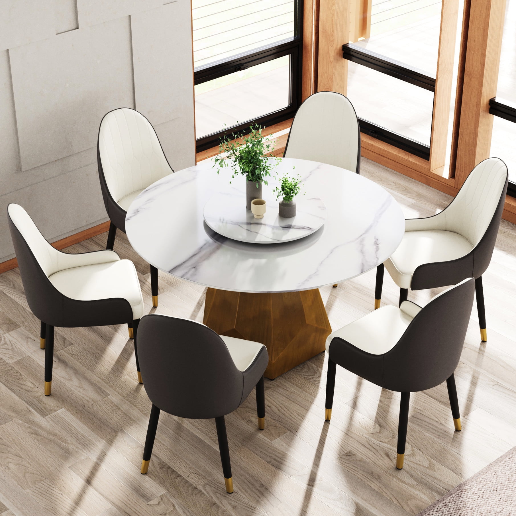 White Dining Table - Heat - resistant and Anti - odor - Normal Family ...