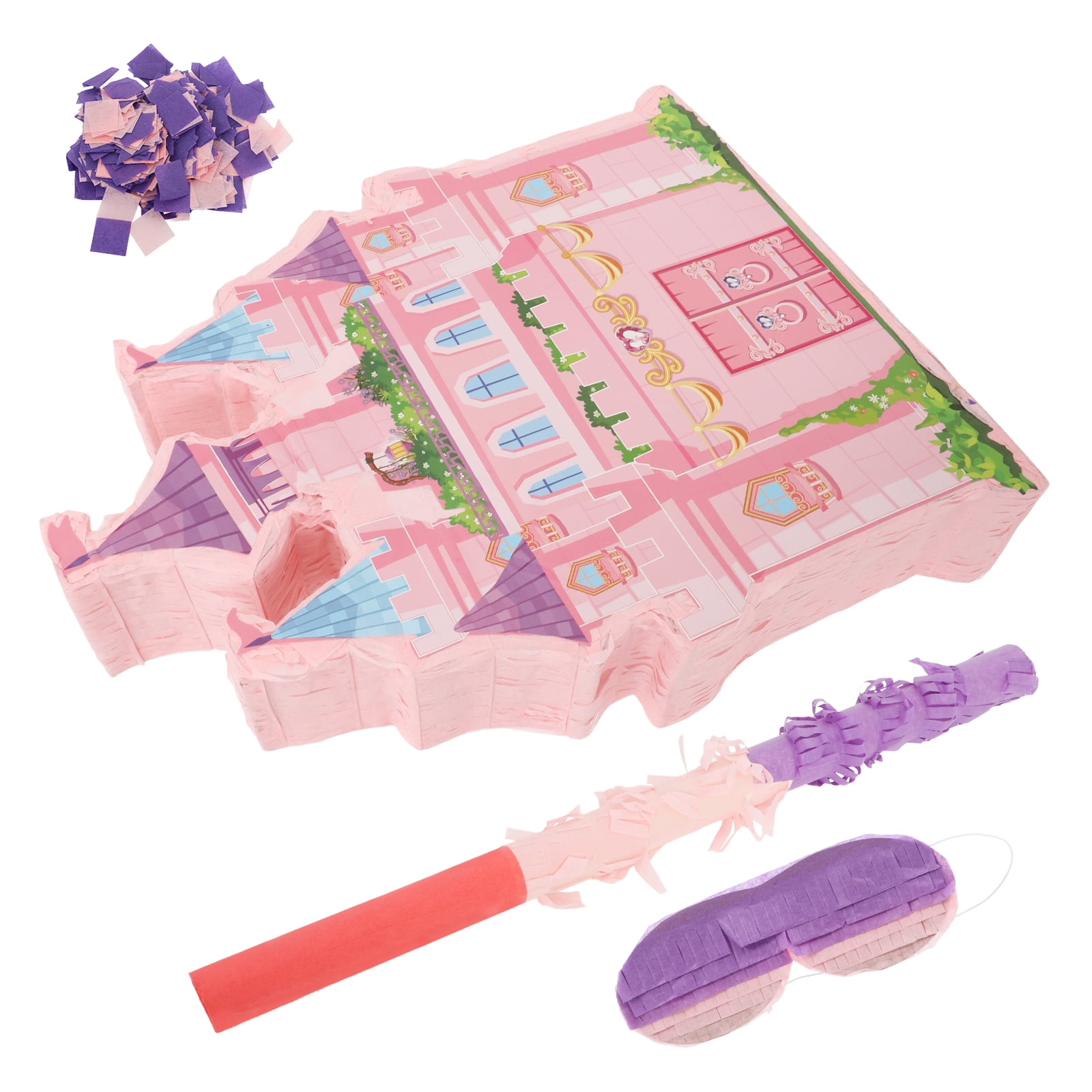 White Display Rack Digital Princess Castle Pinata - Walmart.com
