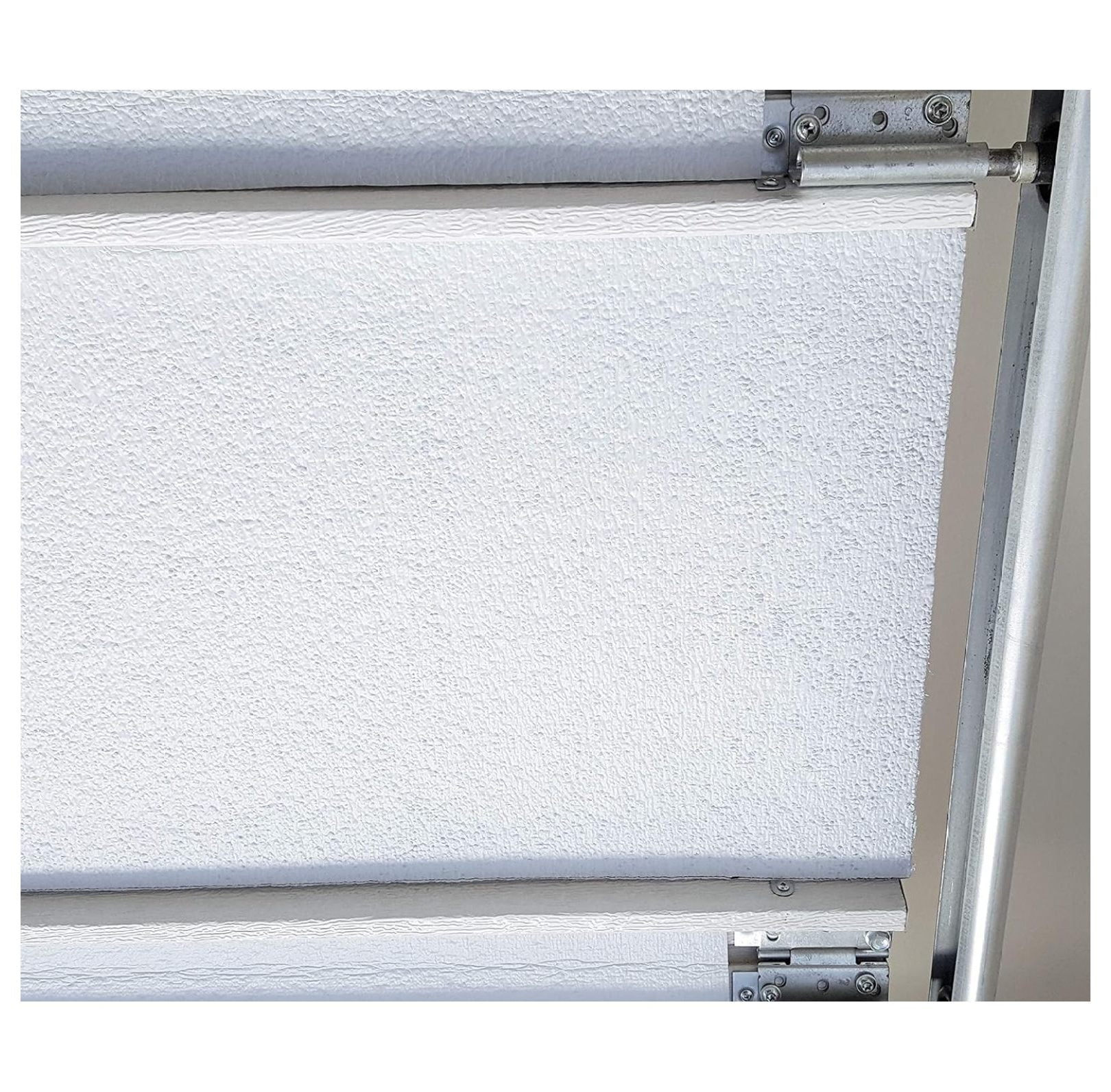 White Double Garage Door Insulation Weatherization Kit Reflective Foam ...