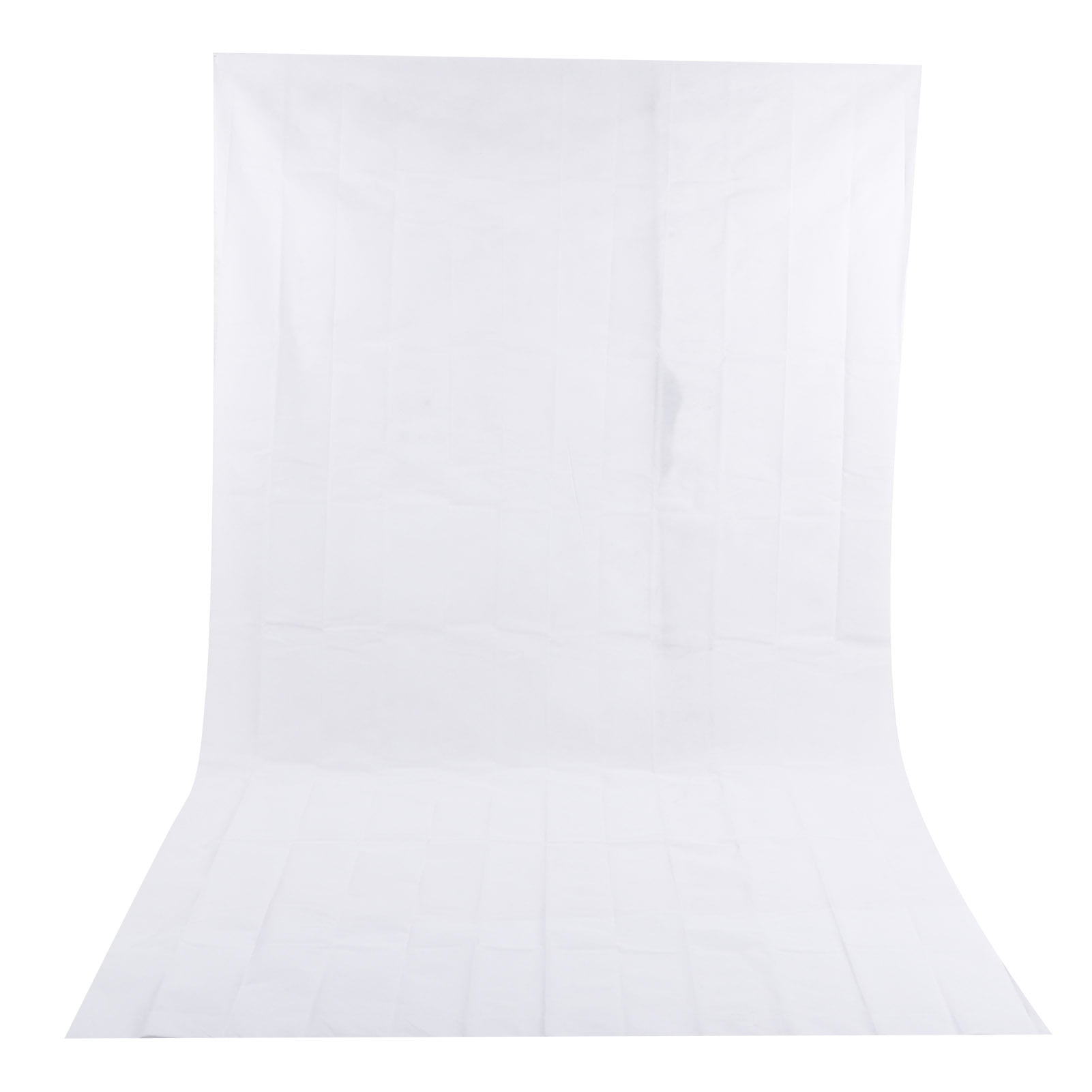 White Double-Sided Solid Color Photography Backdrop, 3x2.8m, Thick ...