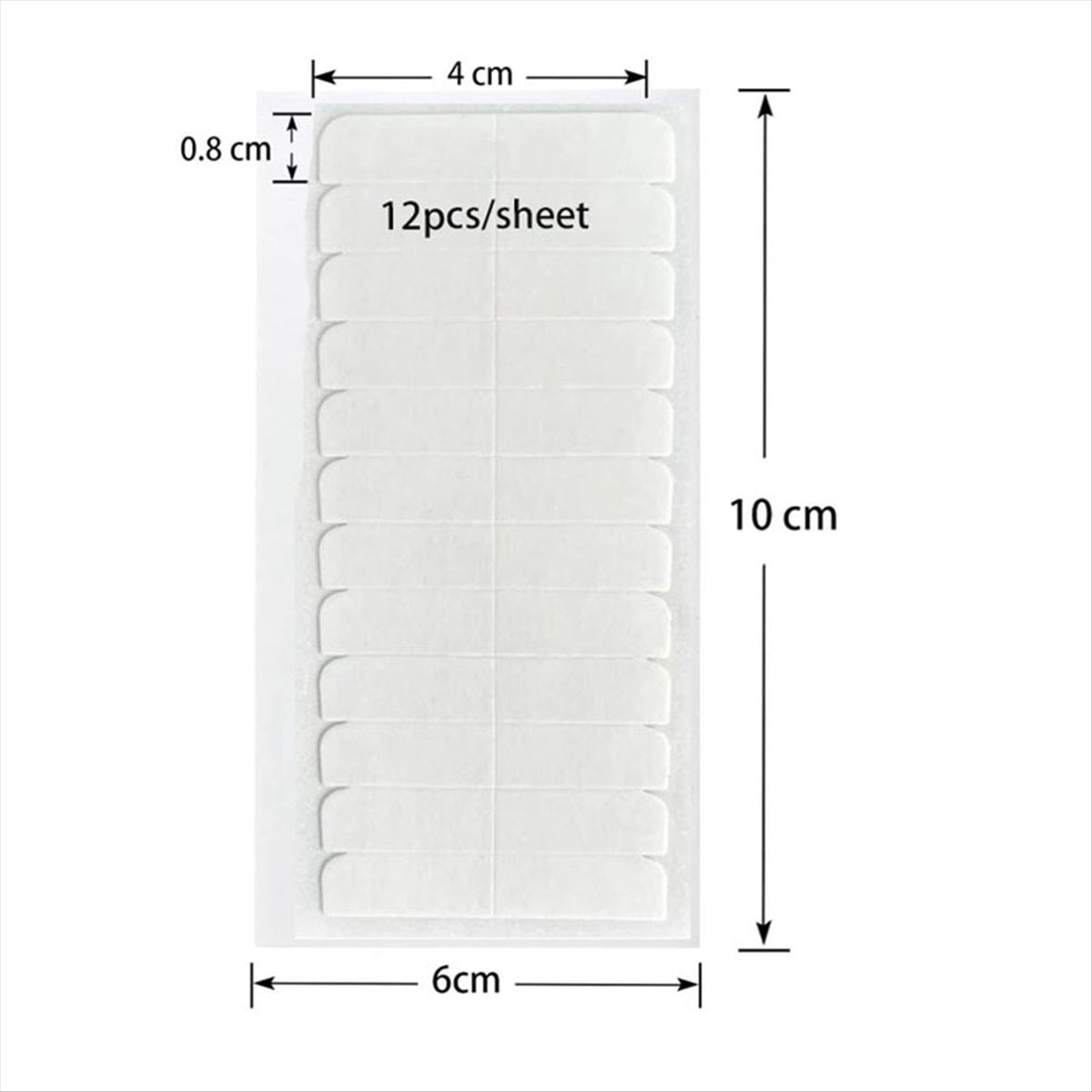 White Double Sided Wig Tape Hair Tape for Toupee Adhesive Tape for Lace ...